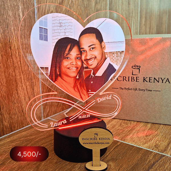Led Heart Picture Display. – InscribedGiftsKe