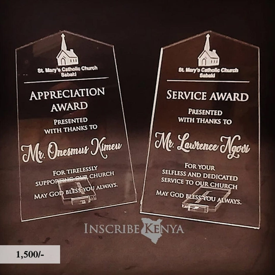 Wooden Message Frames – InscribedGiftsKe