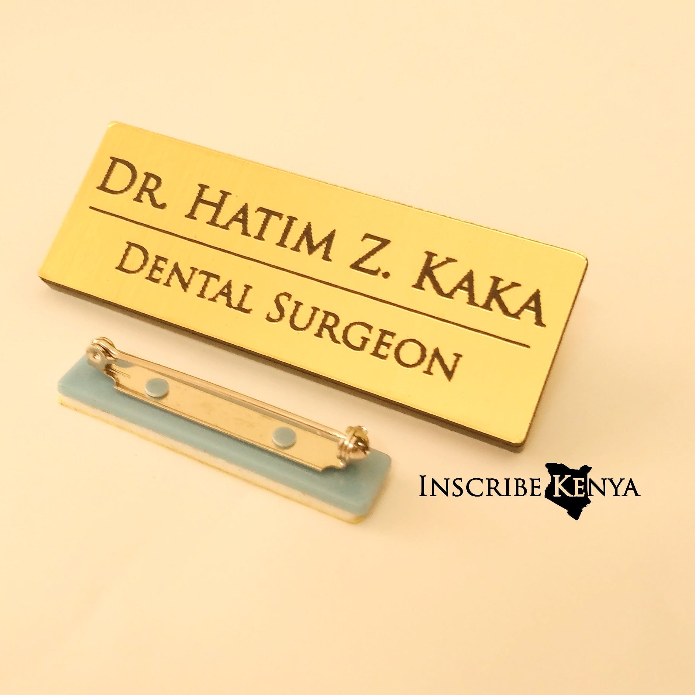 Nametag Name Badge – InscribedGiftsKe